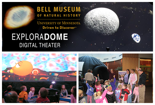 The Bell Museum Exploradome - GeoDome Theater - The Elumenati