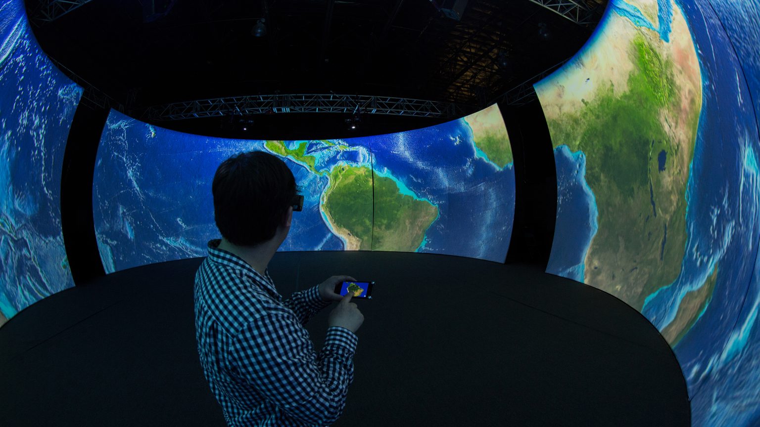 21st Century 3D Cyclorama - The Elumenati